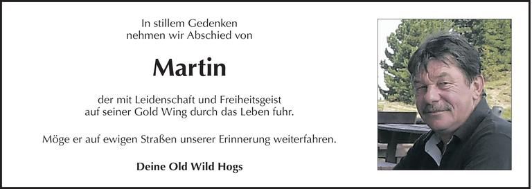 Traueranzeige von Martin Rayer vom 28.11.2023 | Tiroler Tageszeitung