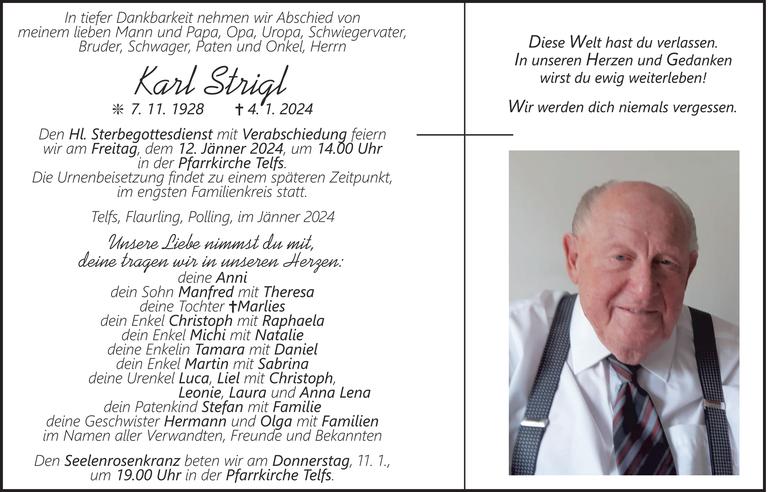 undefined von Karl Strigl vom 04.01.2024 | Tiroler Tageszeitung